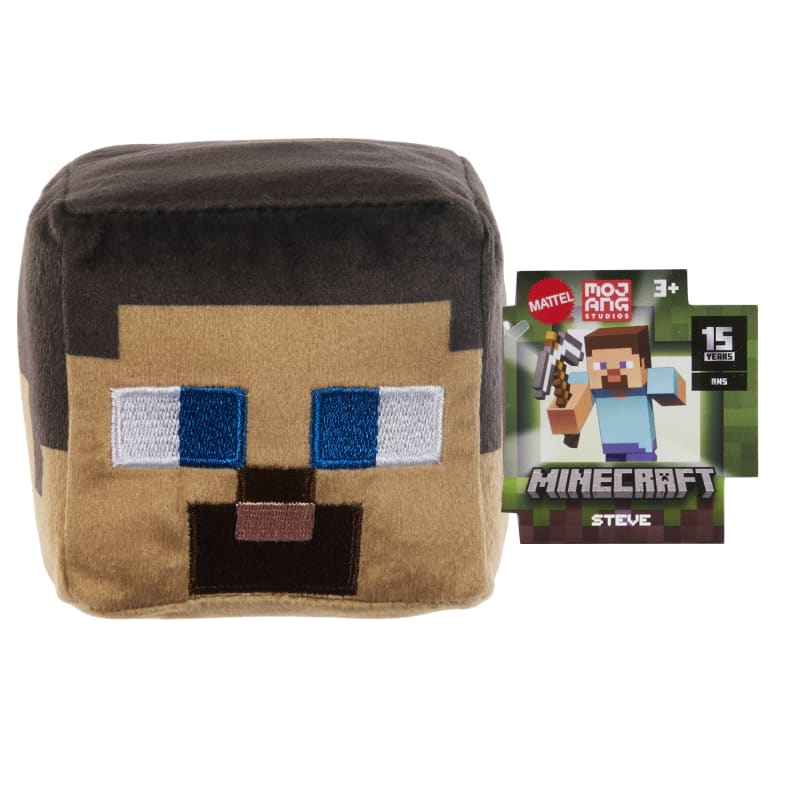 Minecraft Blocks Plush - Steve – Bambola Toymaster