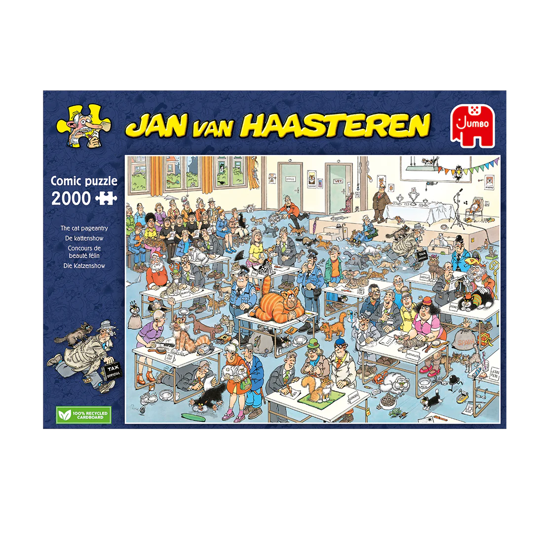 Jan Van Haasteren The Cat Pageantry 2000pcs – Bambola Toymaster