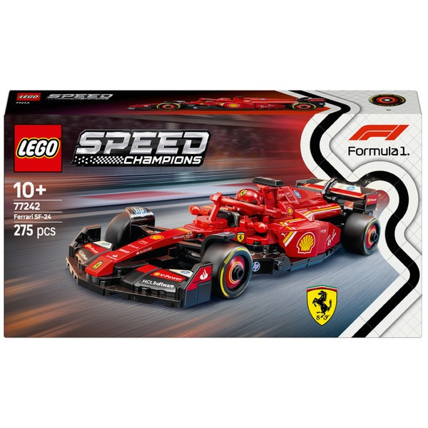 LEGO Speed Champions 77242 Ferrari SF-24 F1® Race Car – Bambola Toymaster
