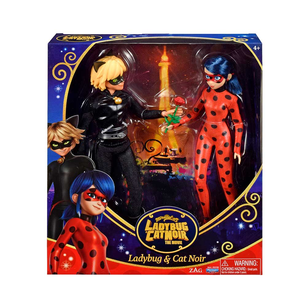Ladybug & Cat Noir The Movie - Ladybug and Cat Noir Dolls – Bambola ...