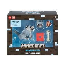 Minecraft Diamond Level Wolf – Bambola Toymaster