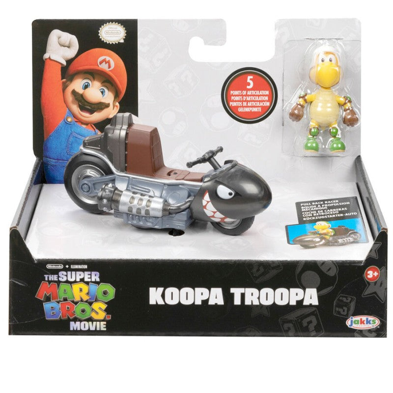 The Super Mario Bros Movie - Koopa Troopa & Bike – Bambola Toymaster