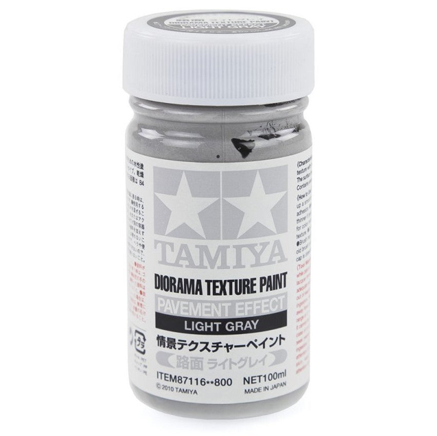 Tamiya Diorama Texture Paint - Pavement Effect Light Gray – Bambola ...