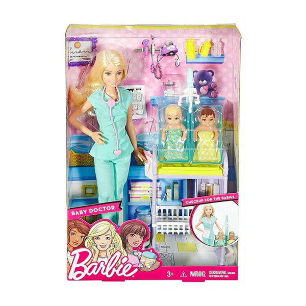Barbie Baby Doctor Playset – Bambola Toymaster