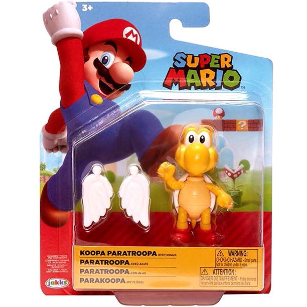 Nintendo Super Mario - Koopa Paratrooper With Wings – Bambola Toymaster